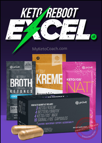 Keto REBOOT by Pruvit | 60 Hour Keto Cleansing Kit | REBOOT Coach