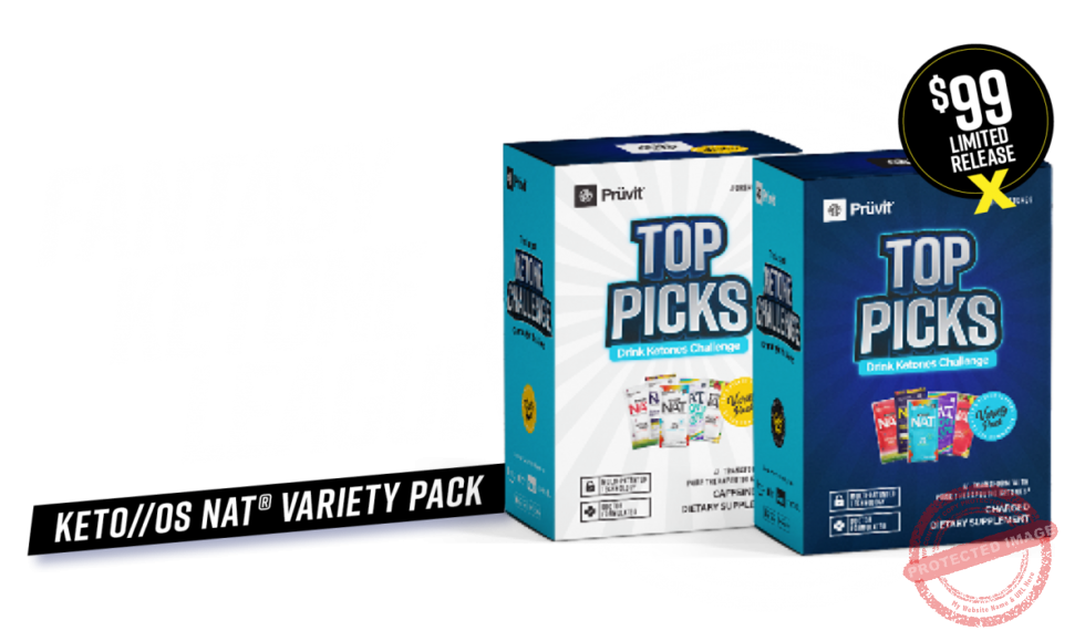 PRUVIT Top Picks Drink Ketones Challenge Kit - My Keto Coach