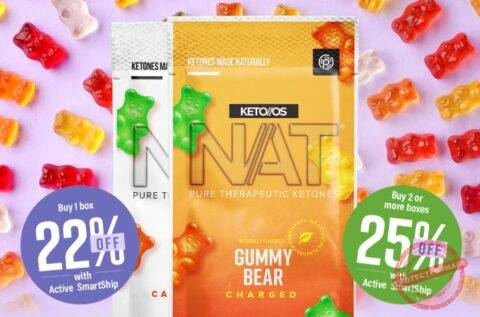 Keto OS NAT Gummy Bear - Ketones Drink