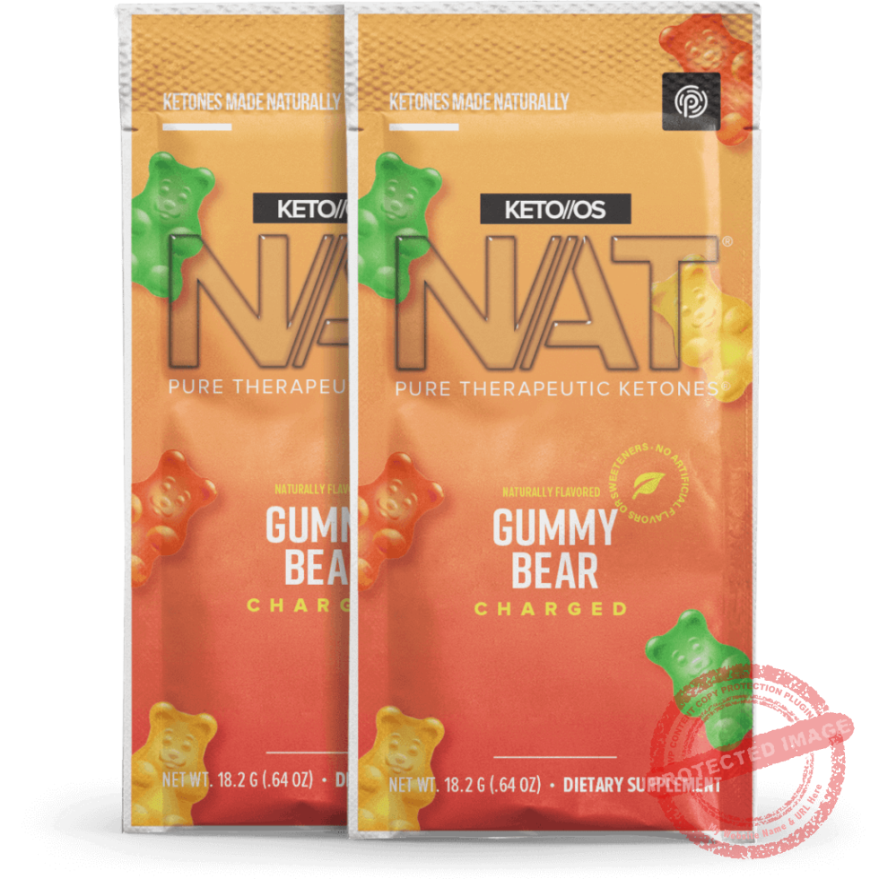 Keto OS NAT Gummy Bear - Ketones Drink